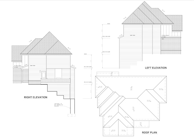 Draw architectural floor plans, elevations, and sections in autocad by Mode_archi | Fiverr