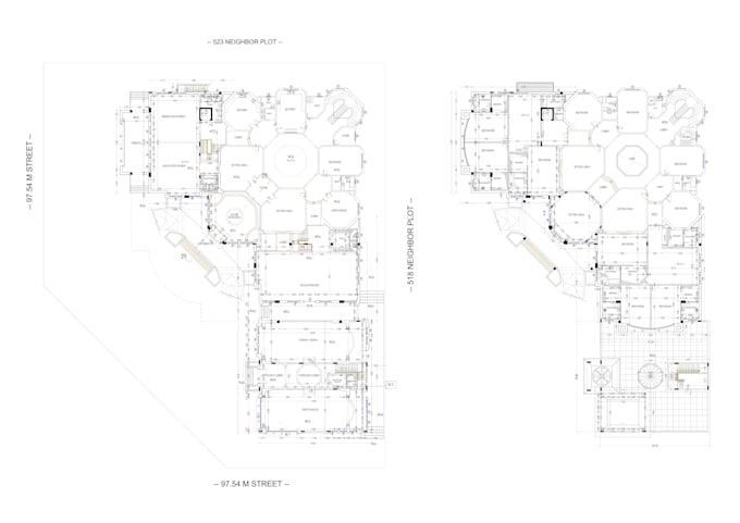 Draw 2d architectural floor plans in autocad by Sawizhome | Fiverr