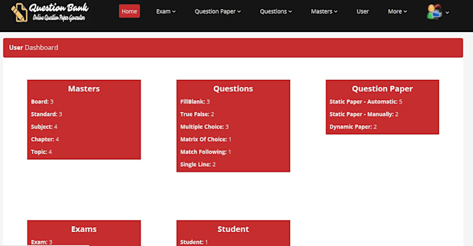Develop online question paper and online exam tool by Hiren31 | Fiverr