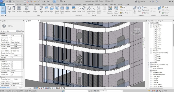 Provide revit models for facade by Vaishakganeshp | Fiverr