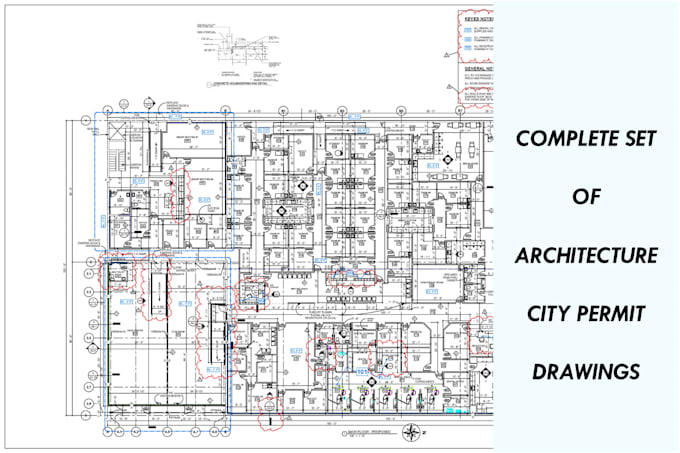 Create a full set of drawings for city permits by Espy_brand | Fiverr