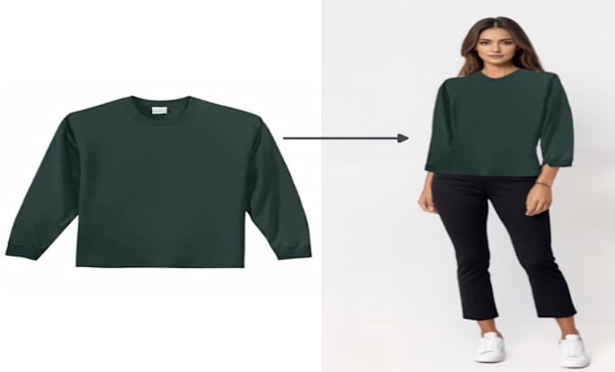 Model dress and cloth products with models by Kurozo | Fiverr