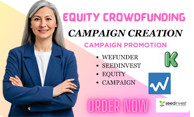 Do equity crowdfunding campaign creation promotion on wefunder by ...