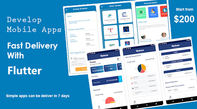 Develop mobile app with flutter by Freddiandrew | Fiverr