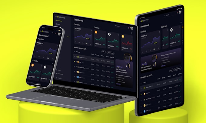 Design dashboard, saas, crm, web app, admin panel ui using figma by Graphiative | Fiverr