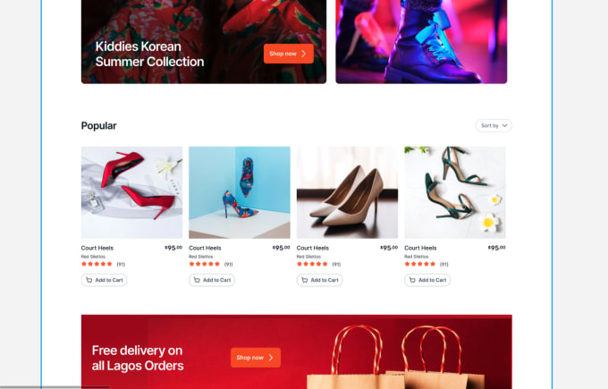 Develop a functional and responsive ecommerce website using html css ... Develop a functional and responsive ecommerce website using html css ...