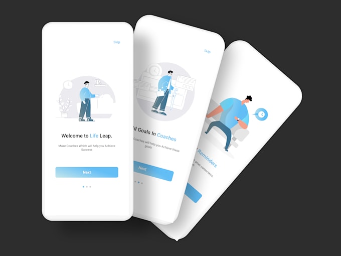 Create modern mobile app design figma app ui ux design by Mbilalui | Fiverr