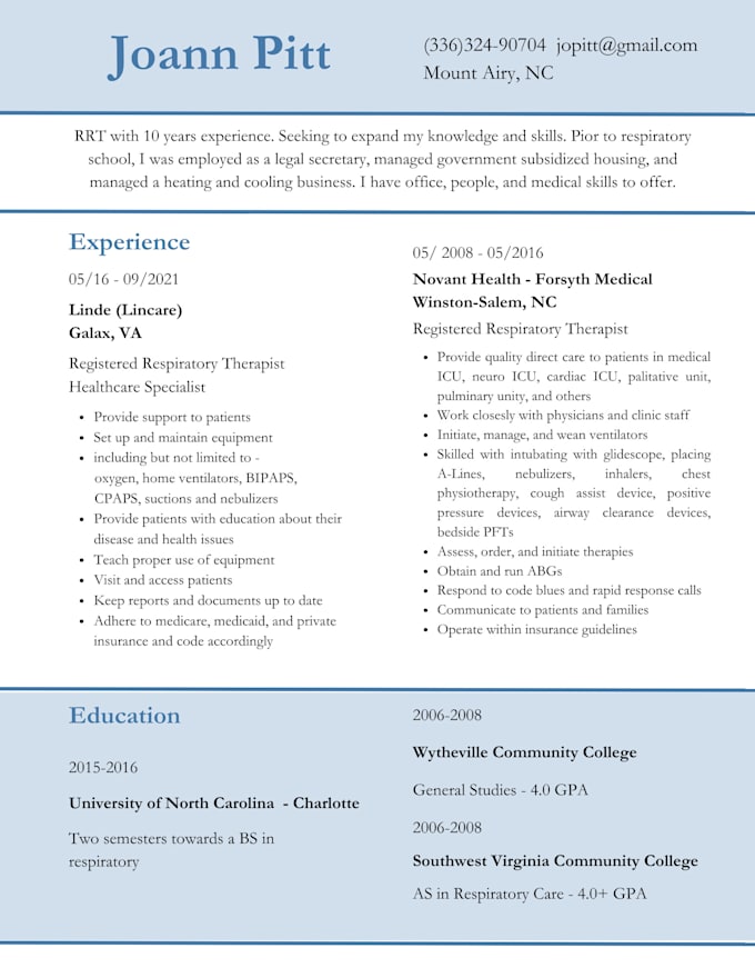 Revamp and design a modern resume to impress potential employer and ...