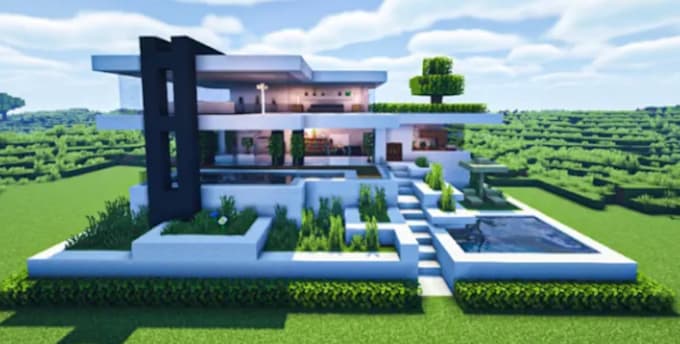 Build you innovative minecraft houses and mansions by Itzryanl_ | Fiverr