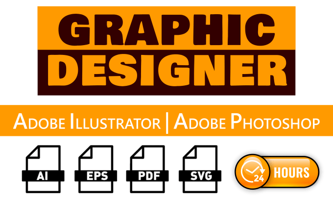 Be your graphic designer using adobe illustrator and photoshop by ...