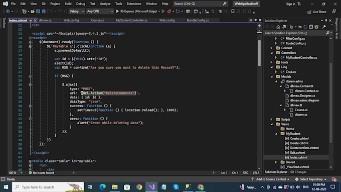 Do Asp Dot Net Mvc Application Javascript And Web Api By