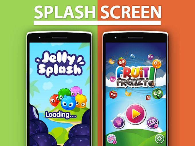 Design professional splash screen for your mobile app by Jeefsame | Fiverr