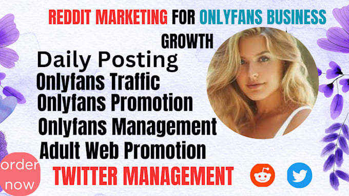 Promote your onlyfans business traffic adult web marketing and twitter ads by Amanda_chisom | Fiverr