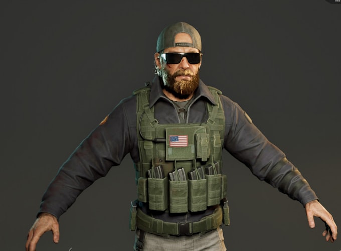 Design realistic 3d model,texture stylized, animate nsfw, unity ue, blender rig by Mickyzhuq ...