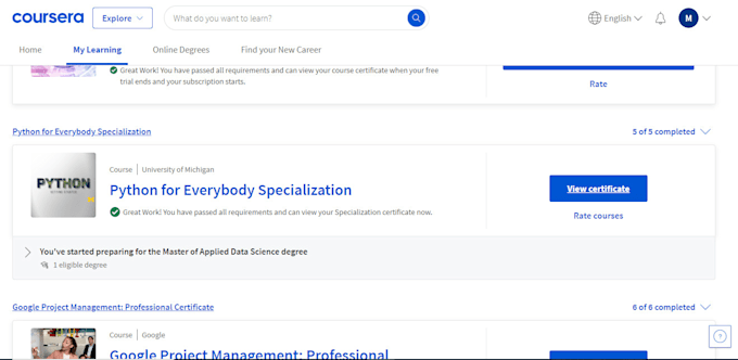 Design develop python for everybody specialization course edx by ...