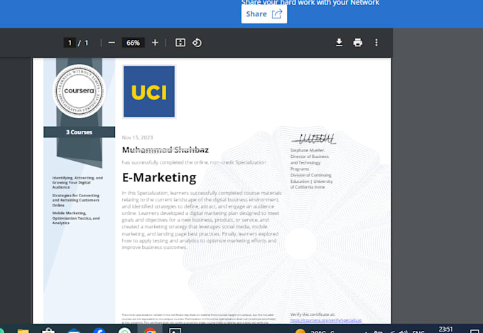 Google project management specialization project charter certi edx by ...