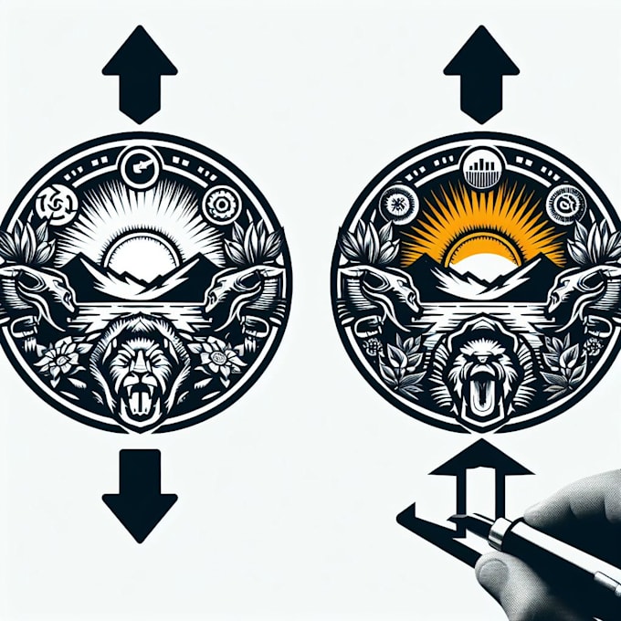 Vector tracing, convert image to vector file, vector logo by Peteawkes | Fiverr