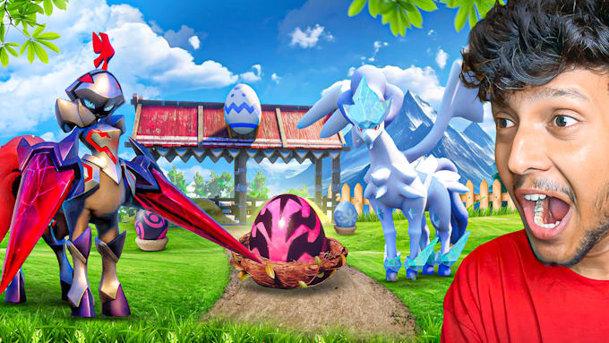 Make realistic palworld thumbnails by Mohitt69 | Fiverr