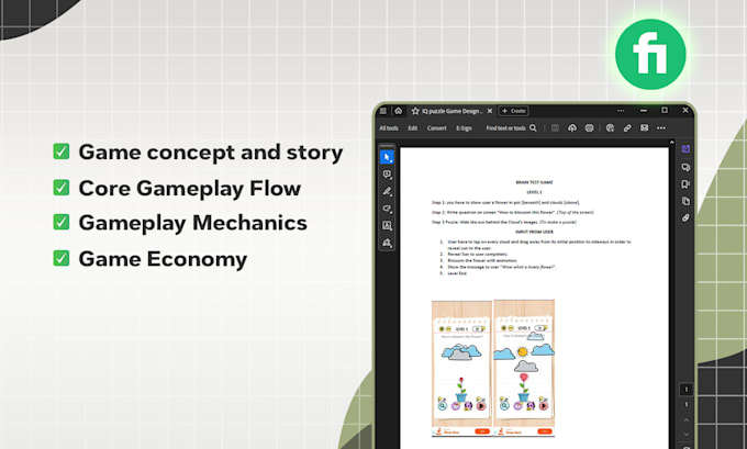 Create a detailed game design document gdd with unique ideas by Nftcrow ...