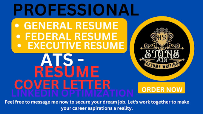 Provide a standout federal resume, government resume, and executive ...