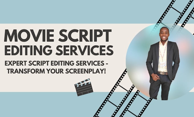 Be your movie script editor, format, edit, and proofread screenplay manuscript by Benjoy11 | Fiverr