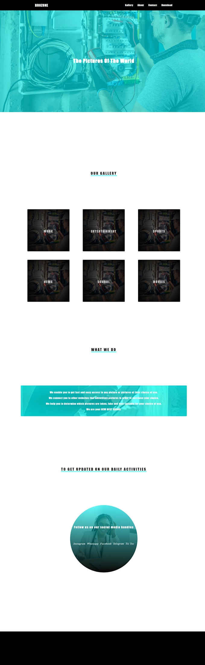 Convert your ui web design to a dynamic format by Davidoluwatoni | Fiverr