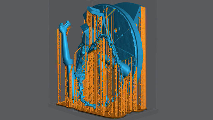 Prepare and support your stl files for resin 3d printing by Chrishudya ...