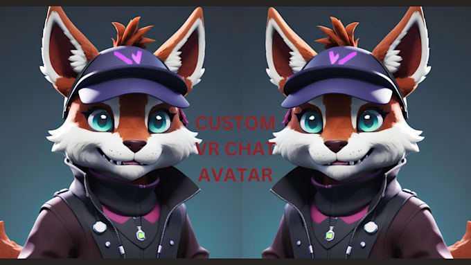Do vrchat avatar furry avatar fursona rex avatar 3d model for vtuber by ...