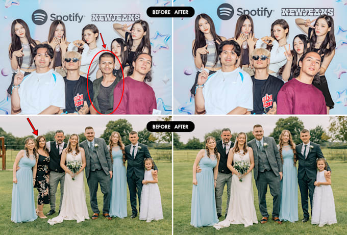 Add or remove object, remove people, do photoshop editing by Logosuneed | Fiverr