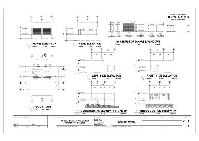Do floor plan of 2d cad drawing for commercial building by Roldanjopia ...
