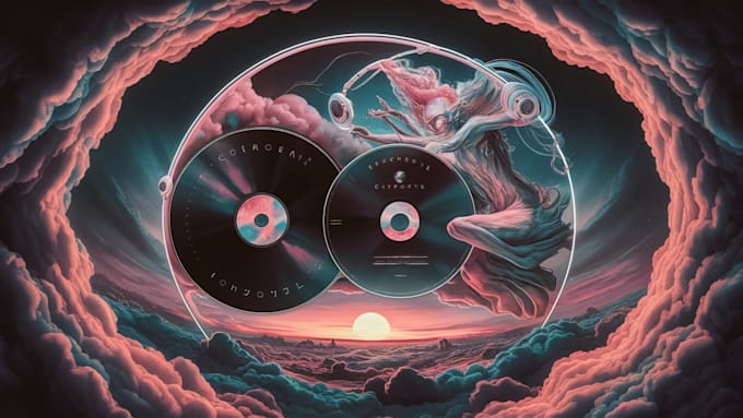 Design a creative custom music album cover for cd and vinyl by ...