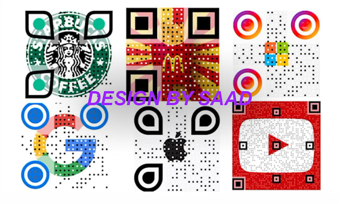 Generate a custom qr code design with logo in 30 min by Saadahsan568 ...