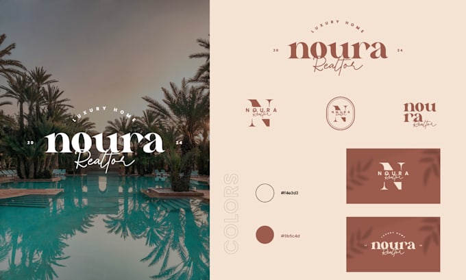 Some typography and monogram logo here by Monaliisaa | Fiverr