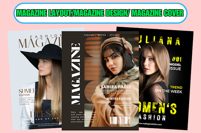 Do pro magazine layout, magazine cover, brochure, product catalogue by Stephen_mitchem | Fiverr