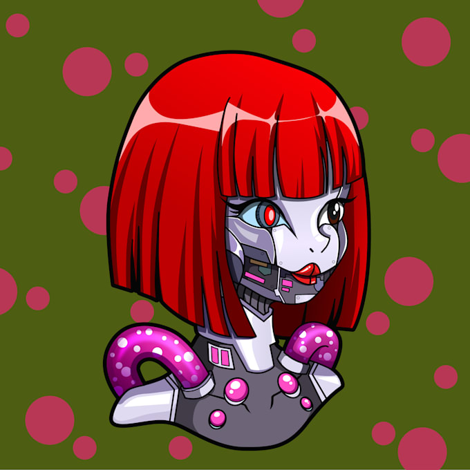 Create a custom nft art collection by Naleeanis | Fiverr