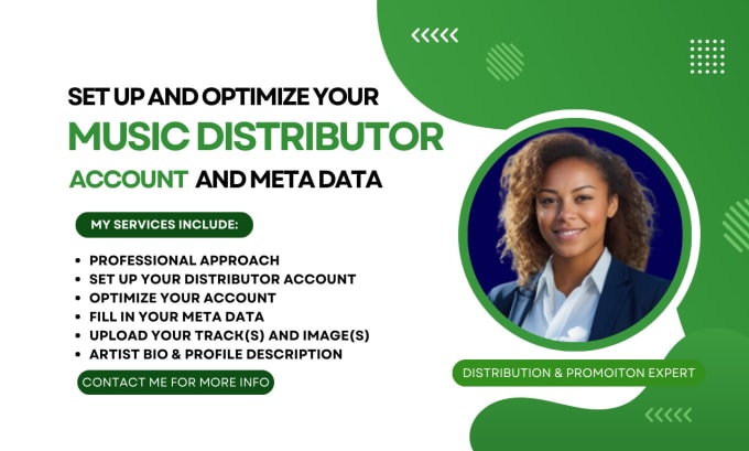 Create, set up and optimize your music distributor account by Esther ... Create, set up and optimize your music distributor account by Esther ...