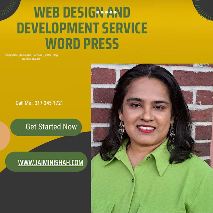 Design or redesign, create word press website from scratch by Jaimini_shah | Fiverr