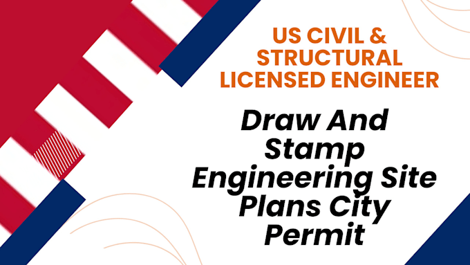 Draw and stamp your plot plan and site plan for city permit by ...