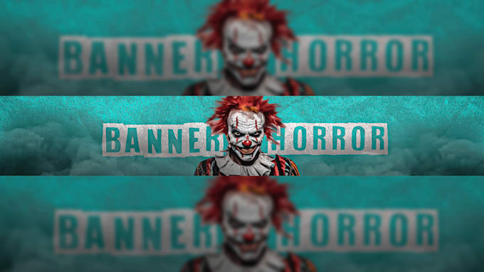 Make horror banner for your youtube channel by Fiverpr00 | Fiverr