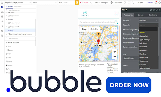 Be your bubble developer for bubble io web app and bubble app api integration by Rowank001 | Fiverr