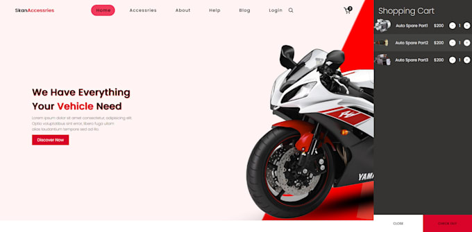 Design and re design web pages with html, css, and js by Raj_tejnani ...