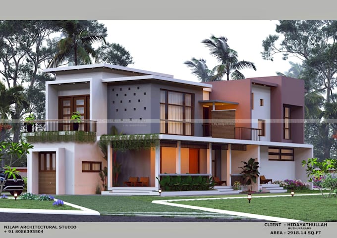 Create stunning 3d exterior renderings by Th4judheenk | Fiverr