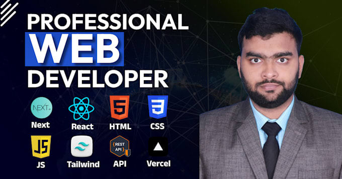 Write your web design codes using html, css, javascript, tailwind, react, next by Sulaiman2704 ...
