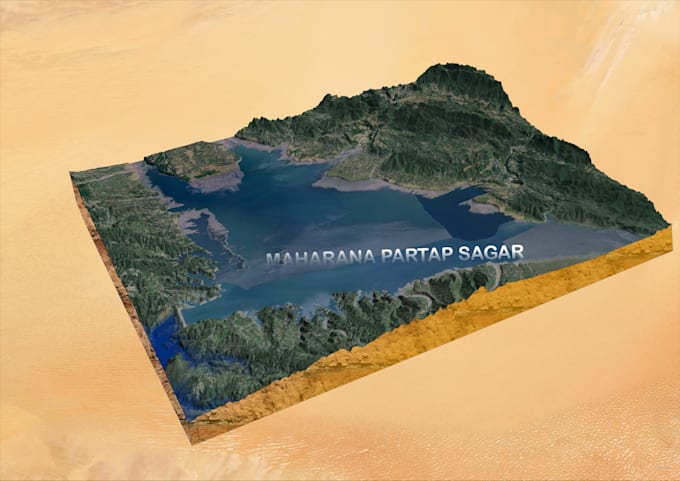 Create 3d topographic map, spatial analysis using arcgis, qgis and ...