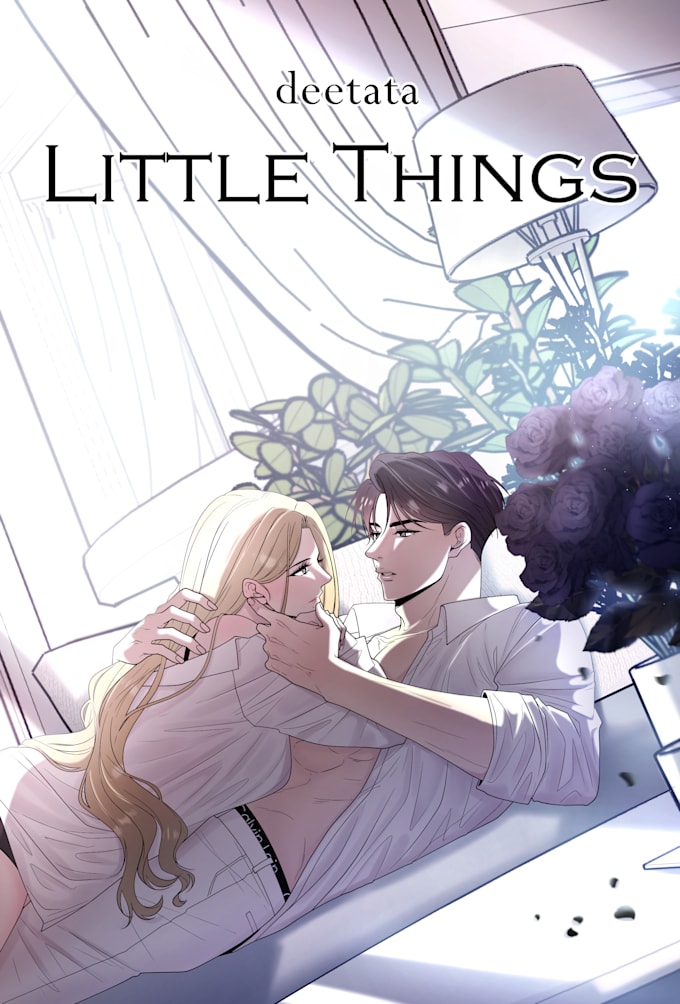 Draw webtoon, manhwa style illustration for you by Deetata | Fiverr