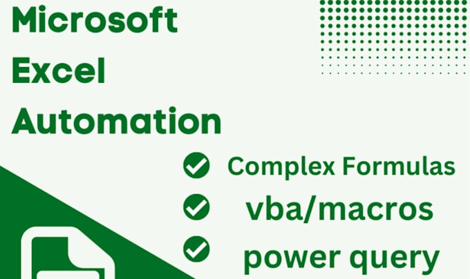 Do custom excel spreadsheet template, google sheet, vba, formula and macro by Dan_graphix_ | Fiverr