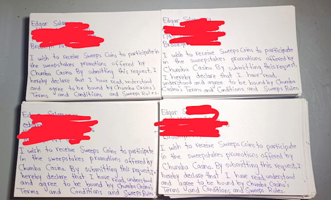 Write sweepstakes envelopes for you by Nadiaperveen111 | Fiverr