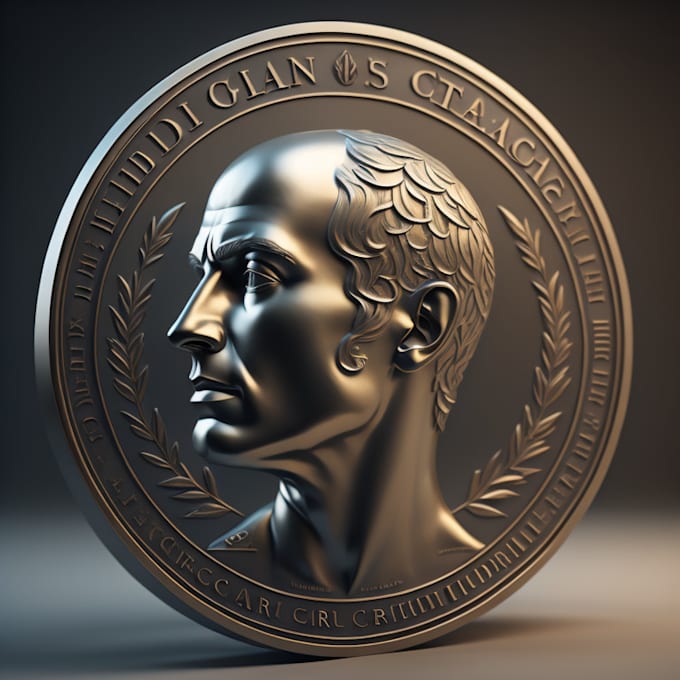 Model uique 3d models of printable coins and bas 3d meme coin relief ...