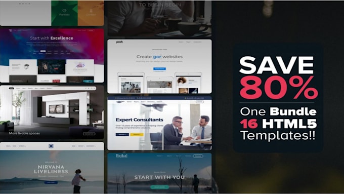 Customize, editable, responsive mailchimp and html template by Naeem ...
