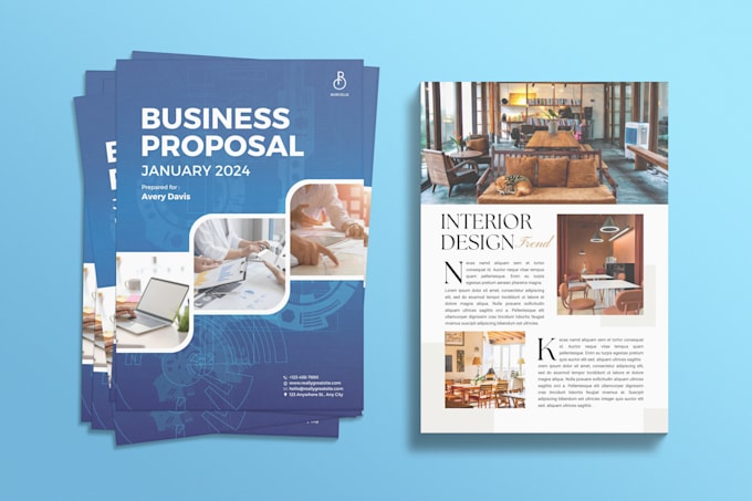 Design microsoft word templates for you by Grafphicdesign | Fiverr